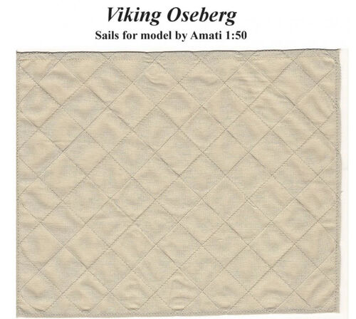 HiSModel S457 Oseberg Viking Ship - Set of Sails (for Amati Kits)