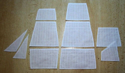 HiSModel S485 Endeavour - Set of Sails (for Mamoli Kits)