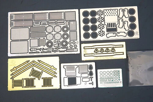 NEW! Hobby design HD02-0468 Kamaz-43509 "Kamaz-Mactep" - PE Set (for Zvezda 43005 Kit)