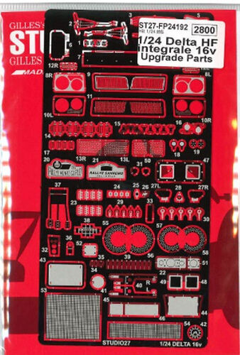 NEW! Studio 27 FP24192 Lancia Delta HF Integrale 16V - Upgrade Parts (for Hasegawa Kits)