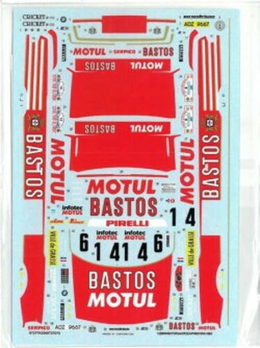Studio 27 DC0754C BMW M3 - Bastos Corse 1989 (for Fujimi Kits)