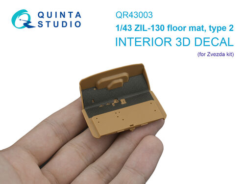 Quinta Studio QR43003 ZIL-130 - Floor Mat Type 2 (for Zvezda Kits)