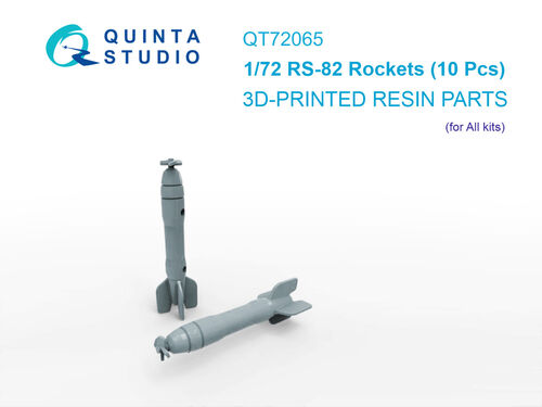 Quinta Studio QT72065 RS-82 Rockets 3D-Printed (10 pcs / for All Kits)