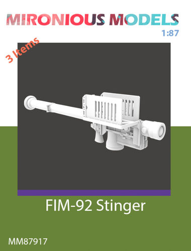 NEW! Mironious Models 87917 FIM-92 Stinger (3 pcs)