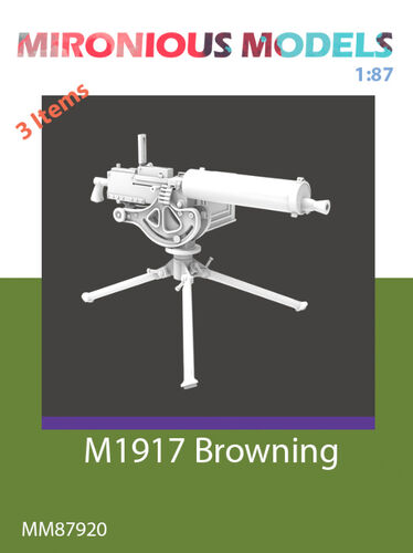 NEW! Mironious Models 87920 M1917 Browning (3 pcs)