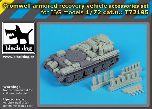 Black Dog T72195 Cromwell - Armored Recovery Vehicle Accessories (for IBG Kits)