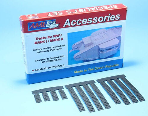 AML O7201 British WWI Tank Mark I/II - Tracks (for Master Box Kits)