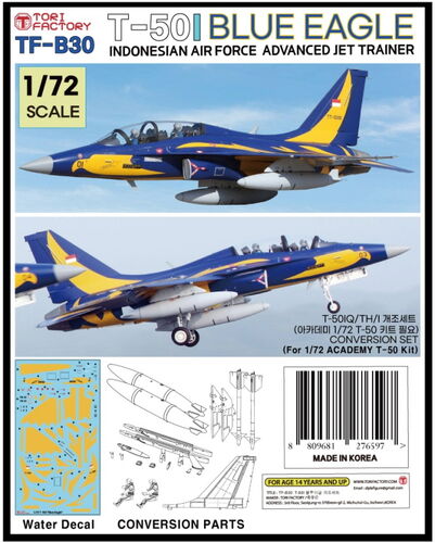 NEW! Tori Factory TF-B30 T-50I - Conversion Set (for Academy Kits)