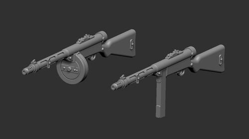 NEW! Firma49 A092-72 Suomi KP/-31 Submachine Gun Set