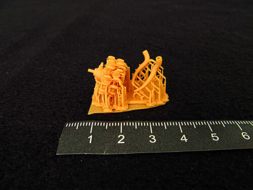 Metallic Details MDR72100 Engine Fiat A.74 (3D-Printed)