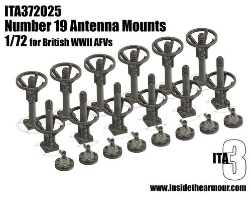 NEW! Inside the Armour ITA372025 Number 19WS Radio Antennas