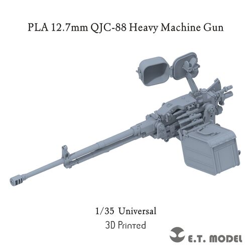 ET Model P35-367 Chinese PLA 12.7 mm QJC-88 Heavy Machine Gun (Universal / 3D-Printed)