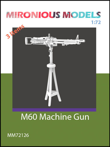 Mironious Models 72126 M60 Machine Gun