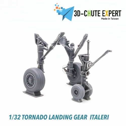 3D-CHUTE EXPERT 0811406 PANAVIA Tornado - Landing Gear (Early / for Italeri Kits)