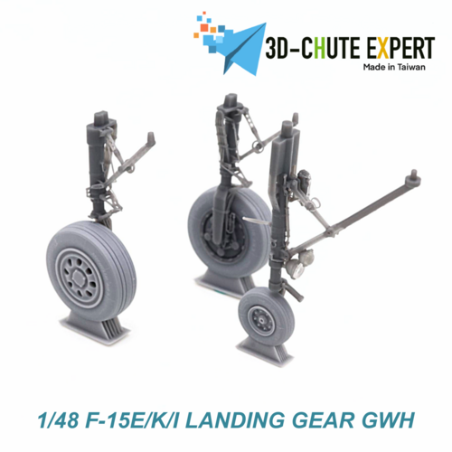 3D-CHUTE EXPERT 0920407 Boeing F-15 E/I/K - Landing Gear (for GWH Kits)