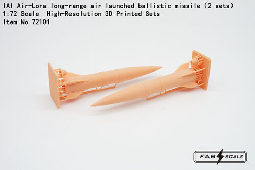 Fab Scale Fa72101 IAI Air-Lora Long-Range Air Launched Ballistic Missile (2 pcs)