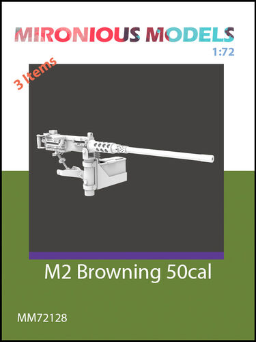 Mironious Models 72128 M2 Browning 50cal