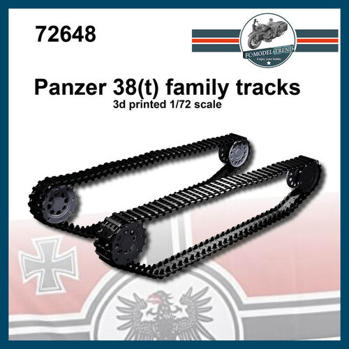 FC ModelTrend 72648 Panzer 38(t) - Tracks (3D-Printed)