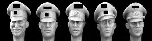 NEW! Hornet GH11 German WWII Officers with Caps Headset
