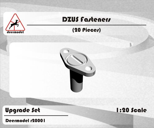 NEW! Deermodel R20001 DZUS Fasteners (20 pcs)