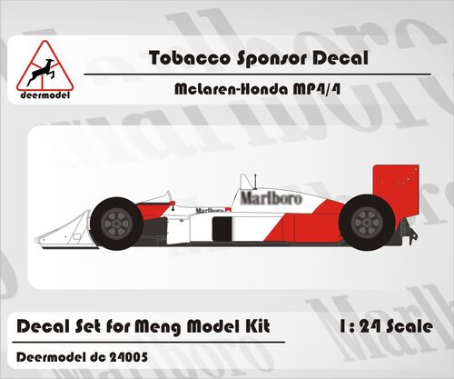 Deermodel DC24005 Marlboro Decal McLaren MP4/4