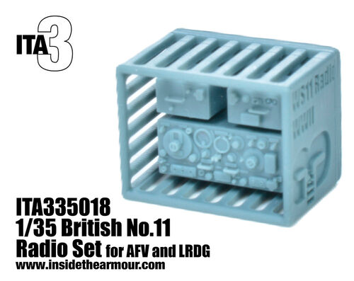 NEW! Inside the Armour ITA335018 British Number 11 WS Radio Set (3D-Printed)