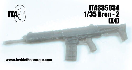 Inside the Armour ITA335034 CZ Bren 2 Modern Rifles (4 pcs / 3D-Printed)