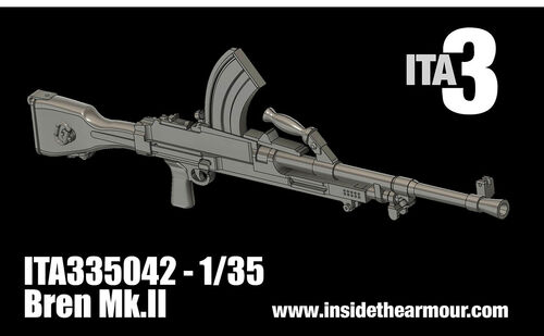 NEW! Inside the Armour ITA335042 Bren Mk.2 LMG (3D-Printed)
