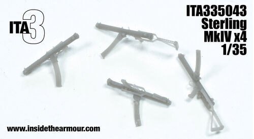 Inside the Armour ITA335043 Sterling SMG (4 pcs / 3D-Printed)
