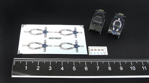 NEW! Metallic Details MDR48292 Sikorsky UH-60 / SH-60 and MH-60 Late - Pilot Seats (3D-Printed)