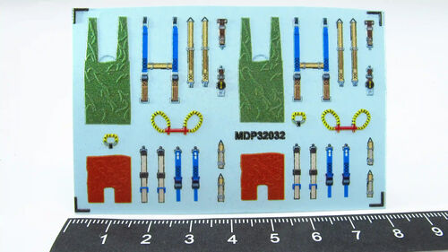NEW! Metallic Details MDP32032 Martin-Baker Mk.4 Seat Belts