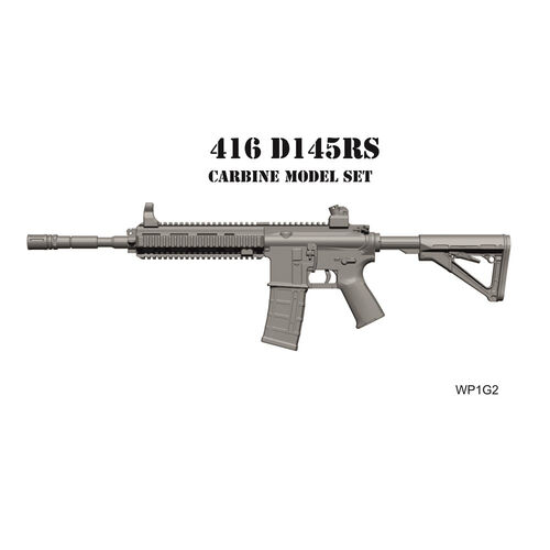 NEW! GG Simulations models WP1G2 HK416 D145RS Carbine Model Set (3D-Printed)