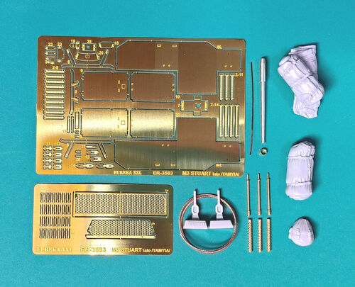 NEW! Eureka XXL ER-3583 US M3 Stuart Late Production - Upgrade Set (for Tamiya Kits)