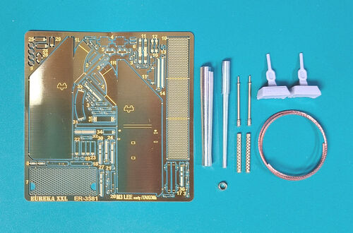NEW! Eureka XXL ER-3581 US M3 Lee Early Model - Upgrade Set (for Takom 2085 Kit)