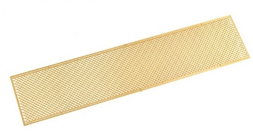 NEW! HiSModel A4390-02 Brass Greating Web (150 x 30 mm)