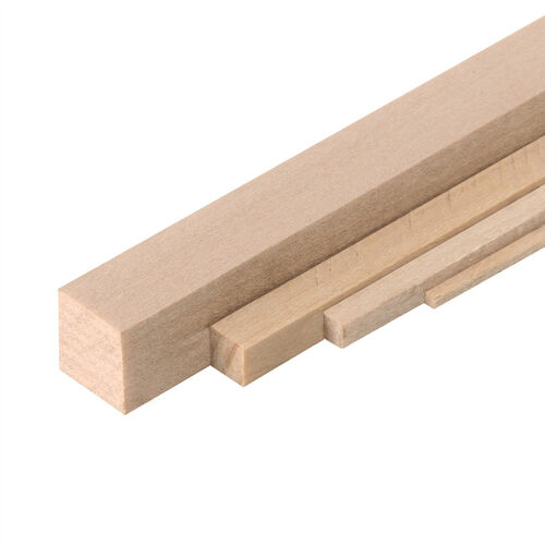 HiSModel A2400-15 Limewood Strip (1,5 x 1,5 x 1000 mm)