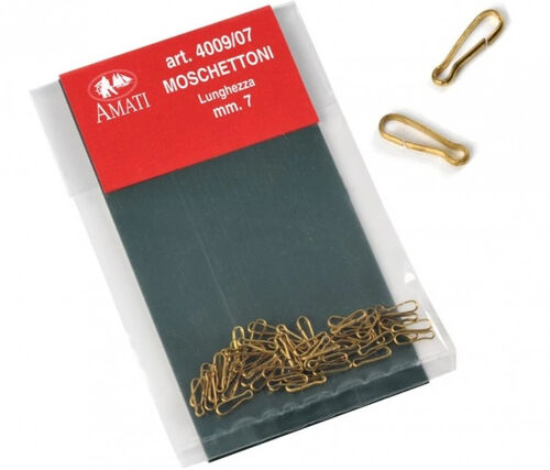 NEW! HiSModel A4009-07 Spring Clips (7 mm / 50 pcs)