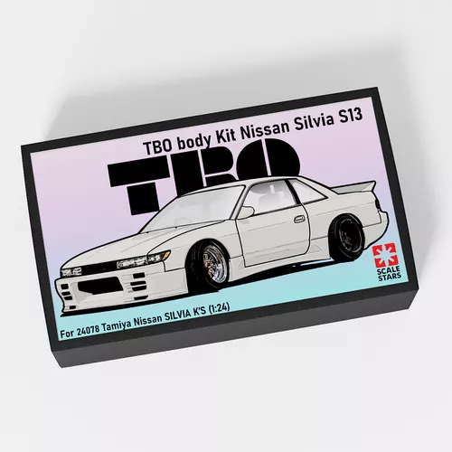 NEW! Scale Stars S124-11 TBO Body Kit for Tamiya Nissan S13 Silvia