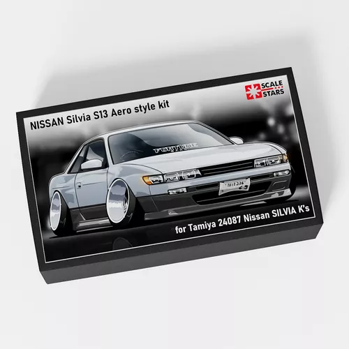 NEW! Scale Stars S124-108 Aero Body Kit for Tamiya Nissan S13 Silvia