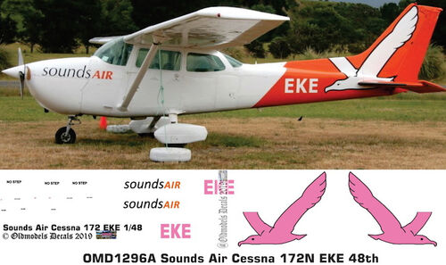 Old models Decals 1296A Cessna 172N - Sounds Air