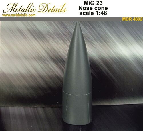 Metallic Details MDR4802 Mikoyan MiG-23 MF/M/ML/MLD nose cone (designed to be used with Trumpeter kits)