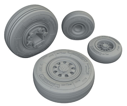 Eduard 672429 Lockheed Martin F-35 C - Wheels Set (for Tamiya Kits)