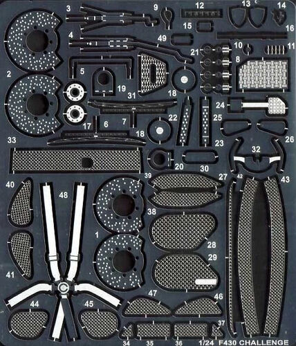 Studio 27 FP24103 Ferrari F430 Challenge - Grade Up Parts Set (for Fujimi Kits)