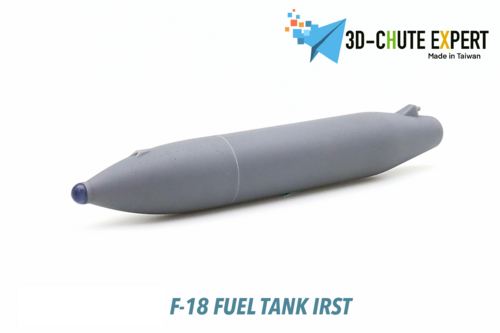 3D-CHUTE EXPERT 0120651 F-18 - IRST(Central Fuel Tank Type)