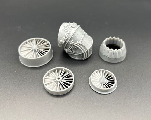 3D-CHUTE EXPERT 0820910 Lockheed Martin F-35 B - Jet Nozzle + Fan (Vertical Landing / for Italeri Kits)