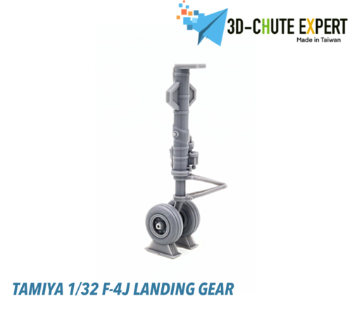 3D-CHUTE EXPERT 0210116 McDonnell Douglas F-4 J/S - Landing Gear (US Navy and US Marine Corps / for Tamiya Kits)