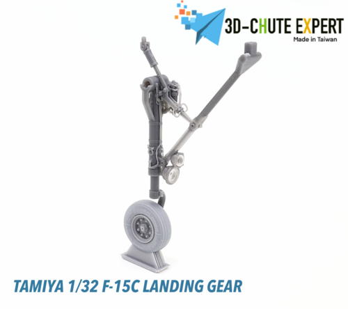 3D-CHUTE EXPERT 0210406 McDonnell Douglas F-15 C/D/J - Landing Gear (for Tamiya Kits)
