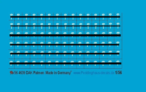 Peddinghaus-Decals 4639 DAK Palmen