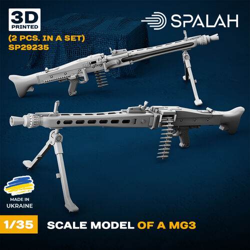 Spalah 29235 MG3 Machine Gun (2 pcs / 3D-Printed)