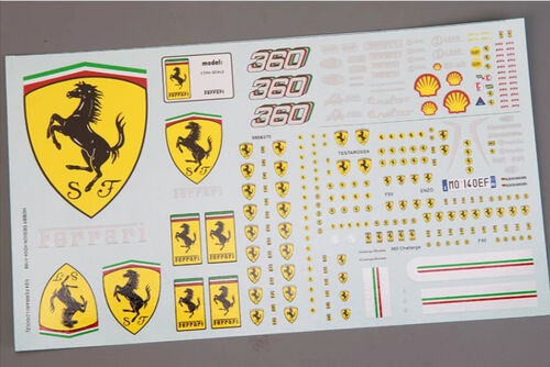 Hobby design HD04-0188 Ferrari Logo (B)